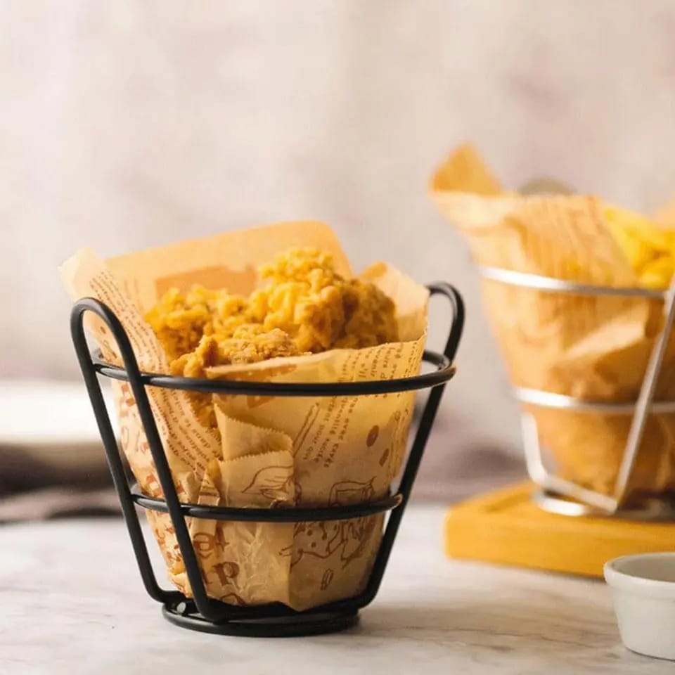 Mini Round Iron Fries Bucket – Discounterz